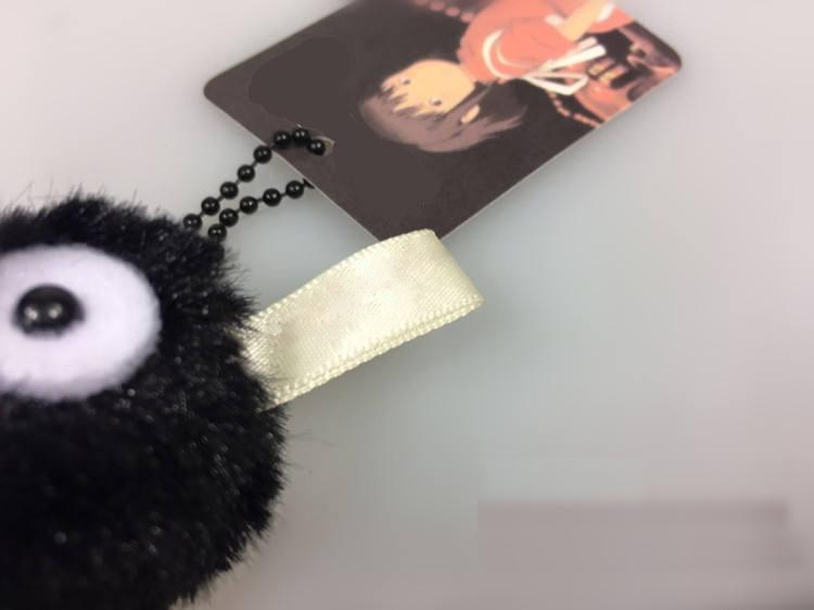 Kawaii Fairydust Spirited Away Susuwatari Plush Toy Keychain ...