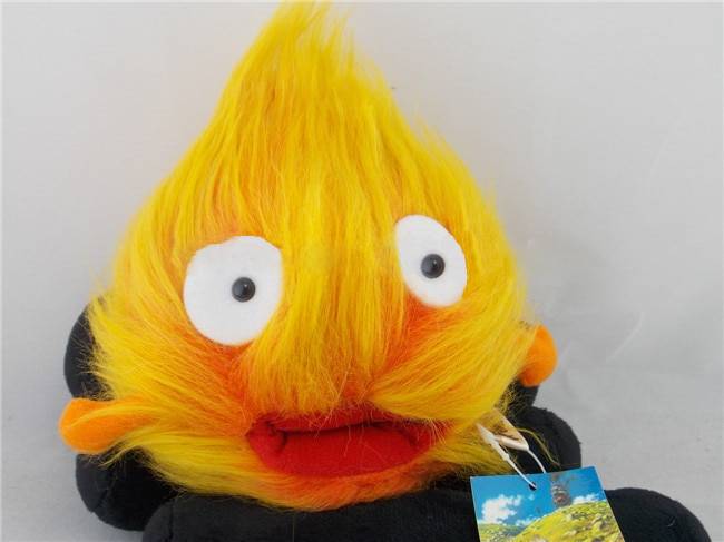 Ghibli Howl's Moving Castle Calcifer Fire Soft Stuffed Plush Toy ...