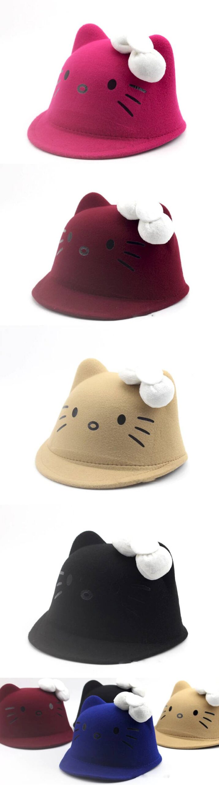 Hello Kitty Cat Hats For Kids - KawaiiMerch.com