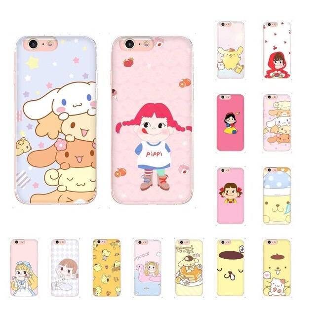 Cartoon Sanrio Pom Purin Phone Case For iPhone - KawaiiMerch.com