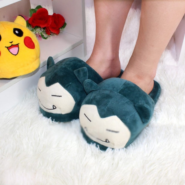 Anime Cartoon Warm Plush Slip On Cosplay Shoes - KawaiiMerch.com