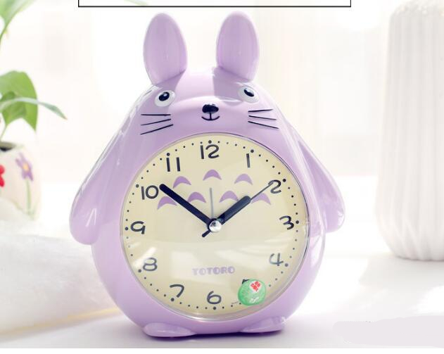 Totoro Cartoon Style Desk Clock - KawaiiMerch.com