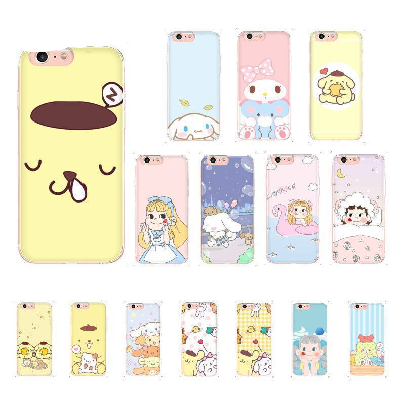 Pom Pom Purin Cartoon Soft Phone Case For IPhone - KawaiiMerch.com
