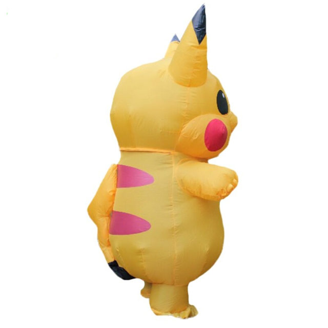 Pikachu Cartoon Inflatable Jumpsuit Costumes - KawaiiMerch.com