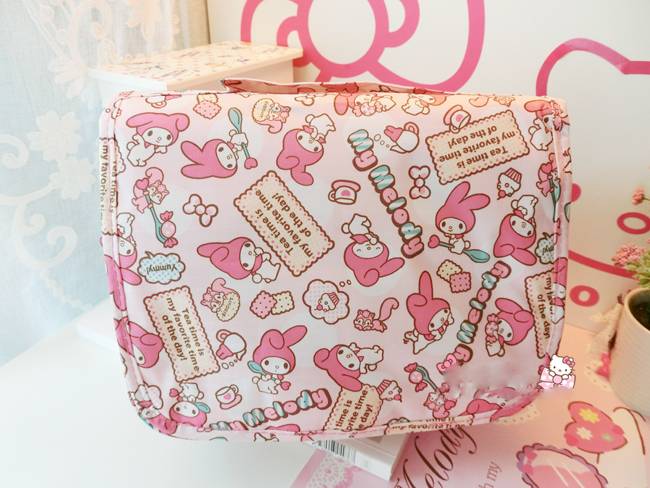 Cute Cartoon My Melody Cosmetic Hang Bag - KawaiiMerch.com