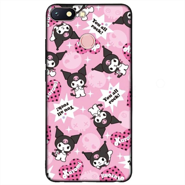 Kuromi Colorful Silicone Soft Phone Case For Xiaomi Redmi 6A 5A Note 8 ...