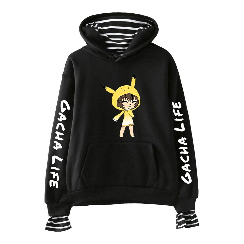 Gacha Life Cartoon Print Unisex Harajuku Hoodies - KawaiiMerch.com