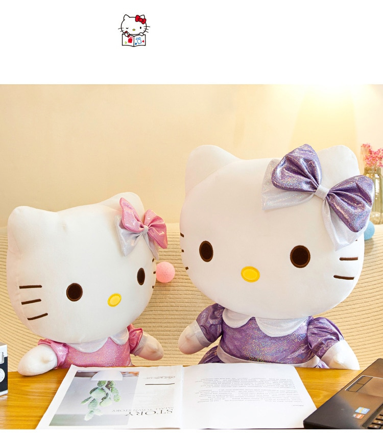 Anime Hello Kitty Cat Plush Toys For Kid - KawaiiMerch.com