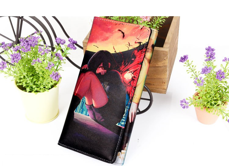 Anime Tokyo Ghoul Ken Kaneki Long Wallet For Men And Women ...