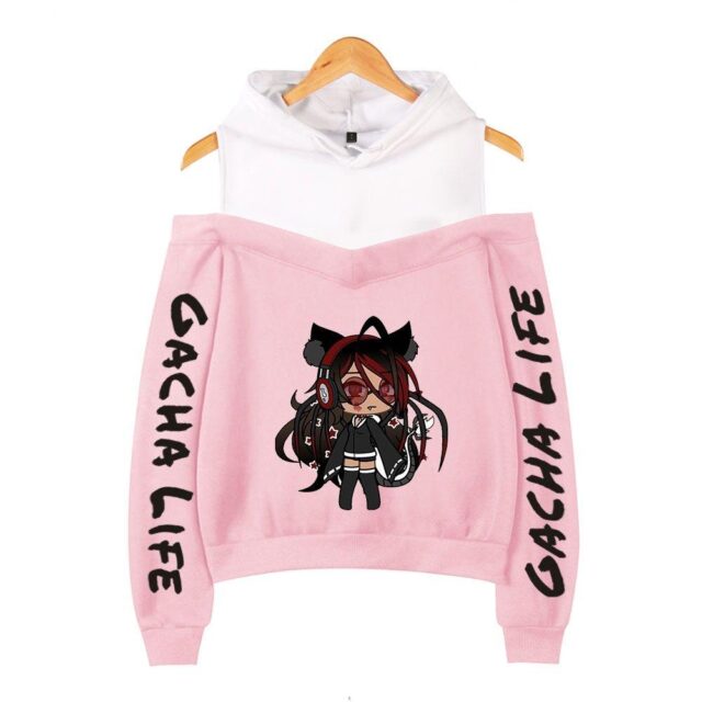 Gacha Life Pullover Hoodies For Women - KawaiiMerch.com