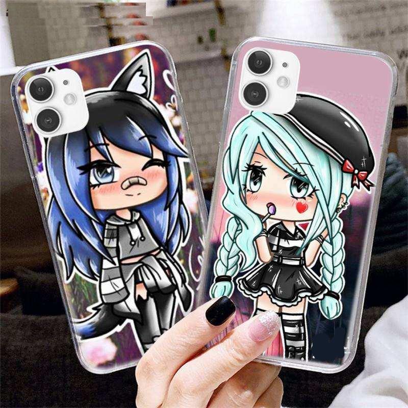 Kenzoe Gacha Life Phone Case For Transparent iPhone 12 11 Pro Max SE ...