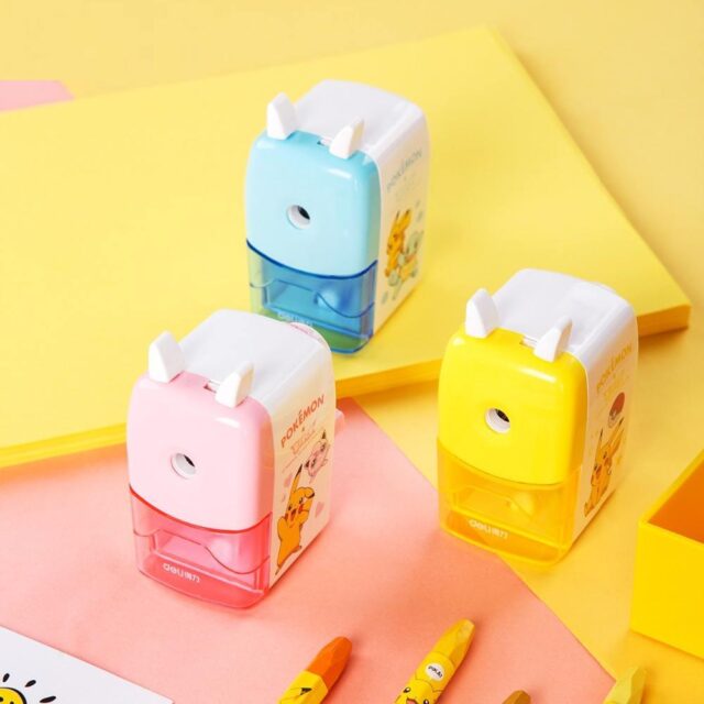 Kawaii Pokemon Pikachu Automatic Mechanical Pencil Sharpener ...