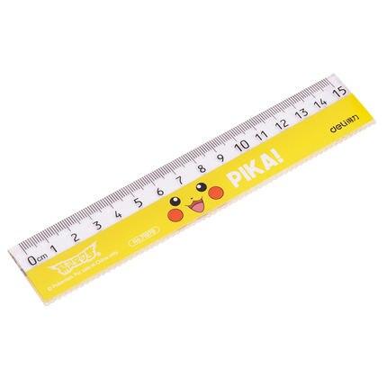 Pokemon Pikachu Pattern Transparent Stationery Plastic Ruler ...