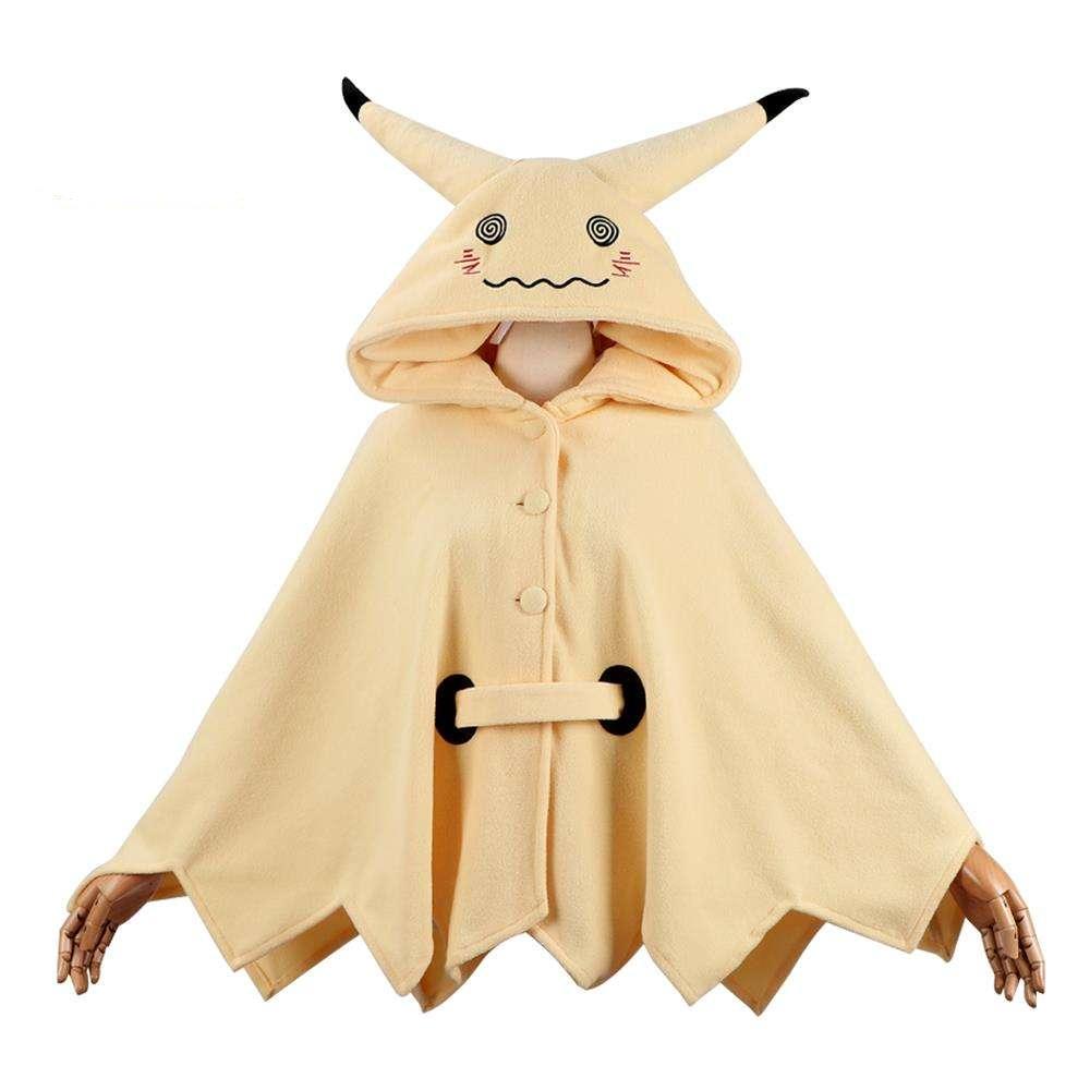 Mimikyu Pokemon Cartoon Anime Cloak Dress Pajama Costume - KawaiiMerch.com