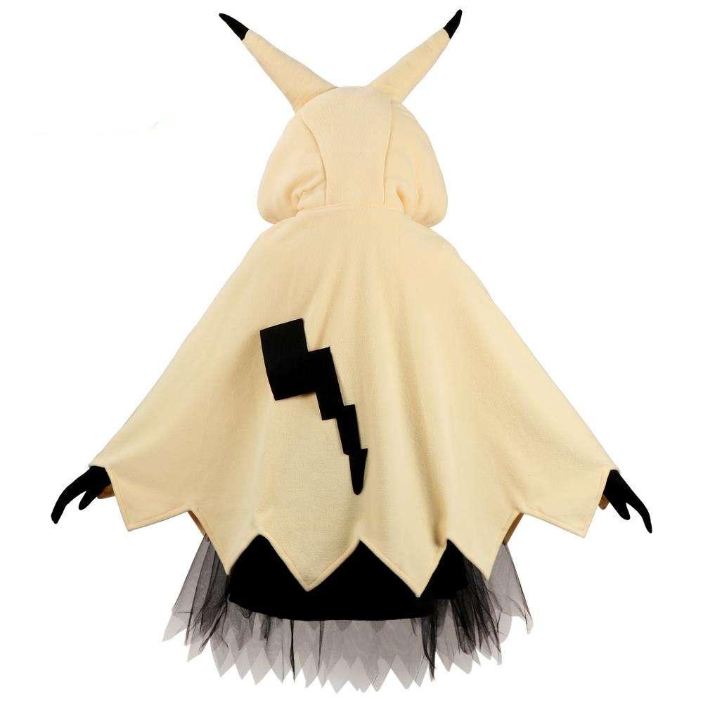 Mimikyu Pokemon Cartoon Anime Cloak Dress Pajama Costume - KawaiiMerch.com