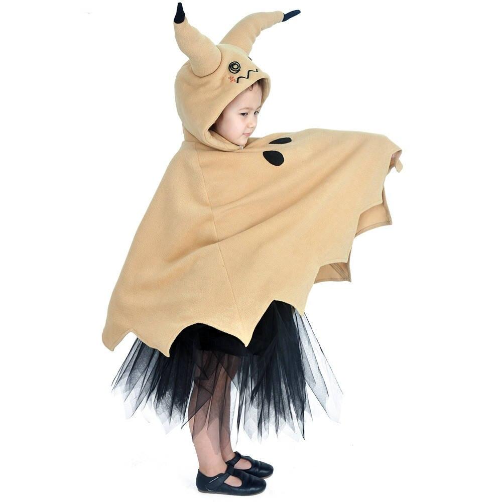 Mimikyu Pokemon Cartoon Anime Cosplay Costume Pajama Cloak - Kids Size ...