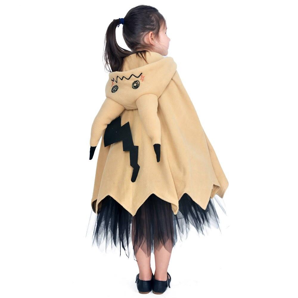 Mimikyu Pokemon Cartoon Anime Cosplay Costume Pajama Cloak - Kids Size ...