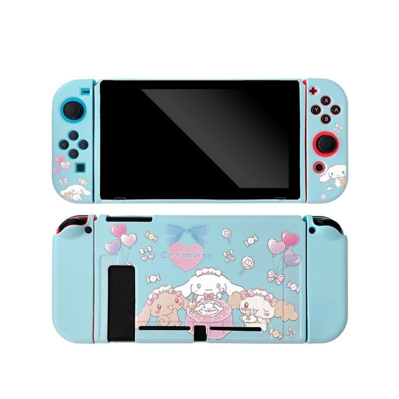 Hello Kitty Kuromi My Melody Switch Protection Shell With Kawaii Game ...