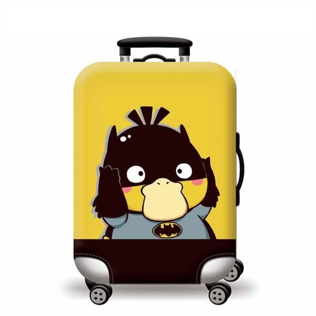 Pokemon Pikachu Psyduck Travel Luggage Suitcase Protective Cover 18-28 ...