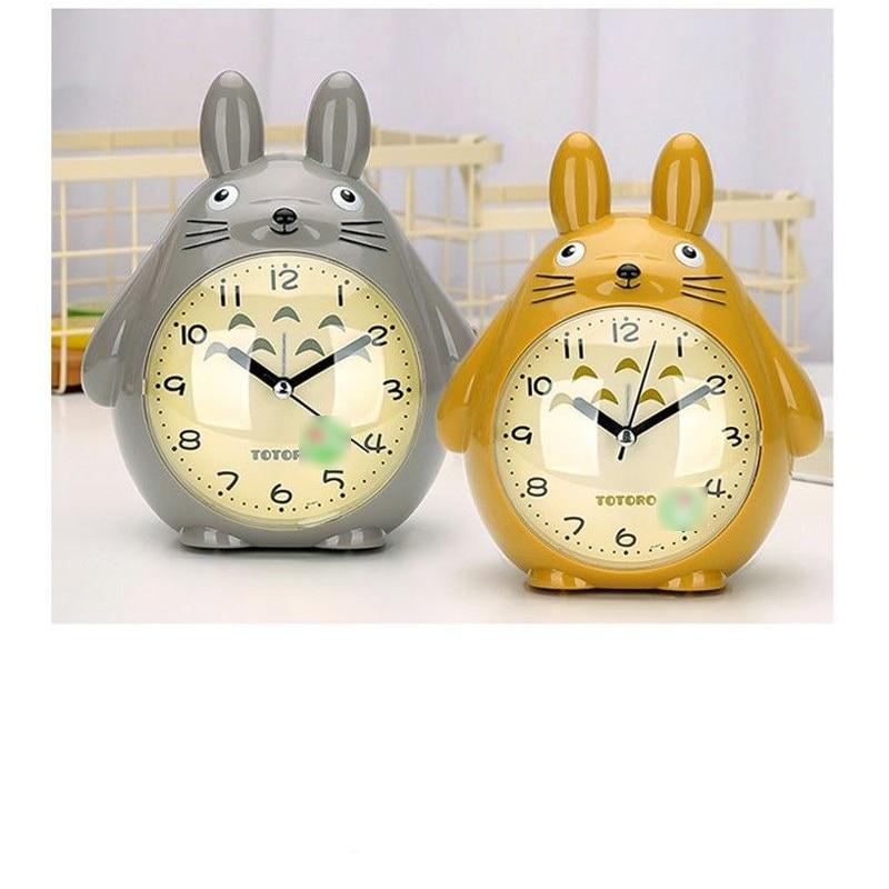 Totoro Cartoon Design Desk Alarm Clock - KawaiiMerch.com