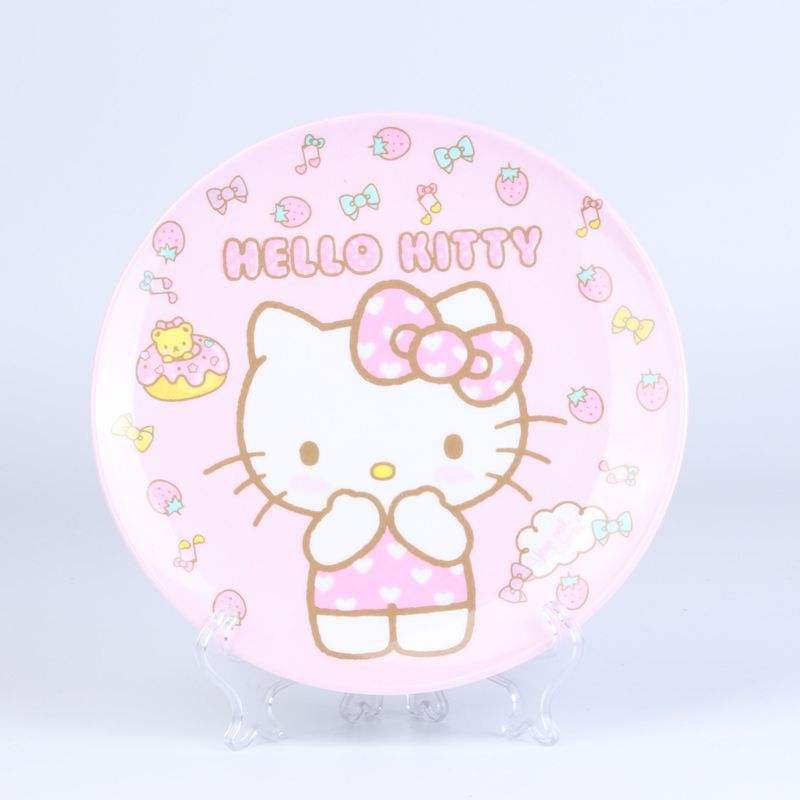 Cartoon Hello Kitty Kawaii Kids Tableware Set - KawaiiMerch.com