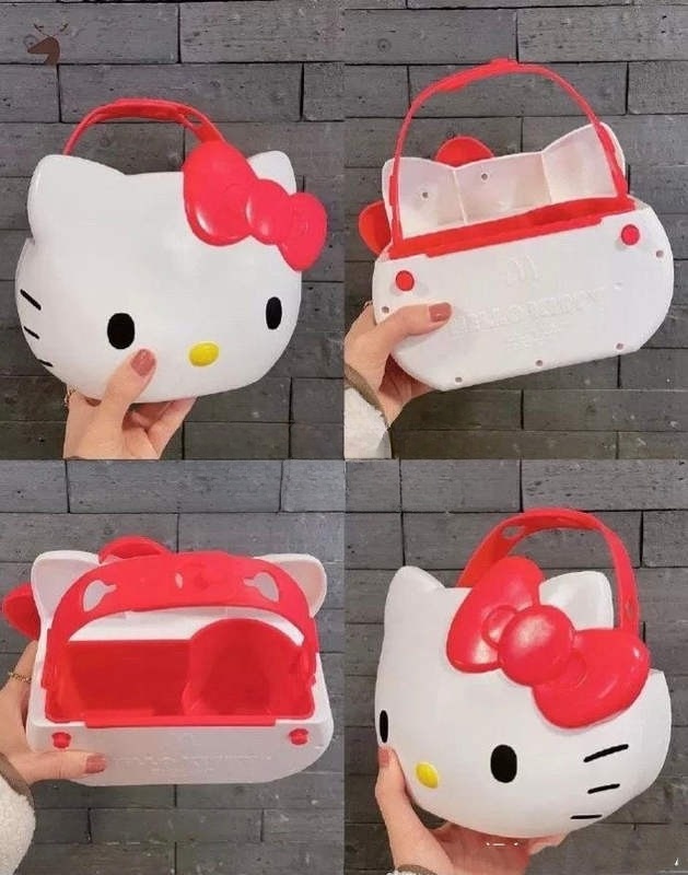 Cartoon Hello Kitty Kawaii Storage Box - KawaiiMerch.com