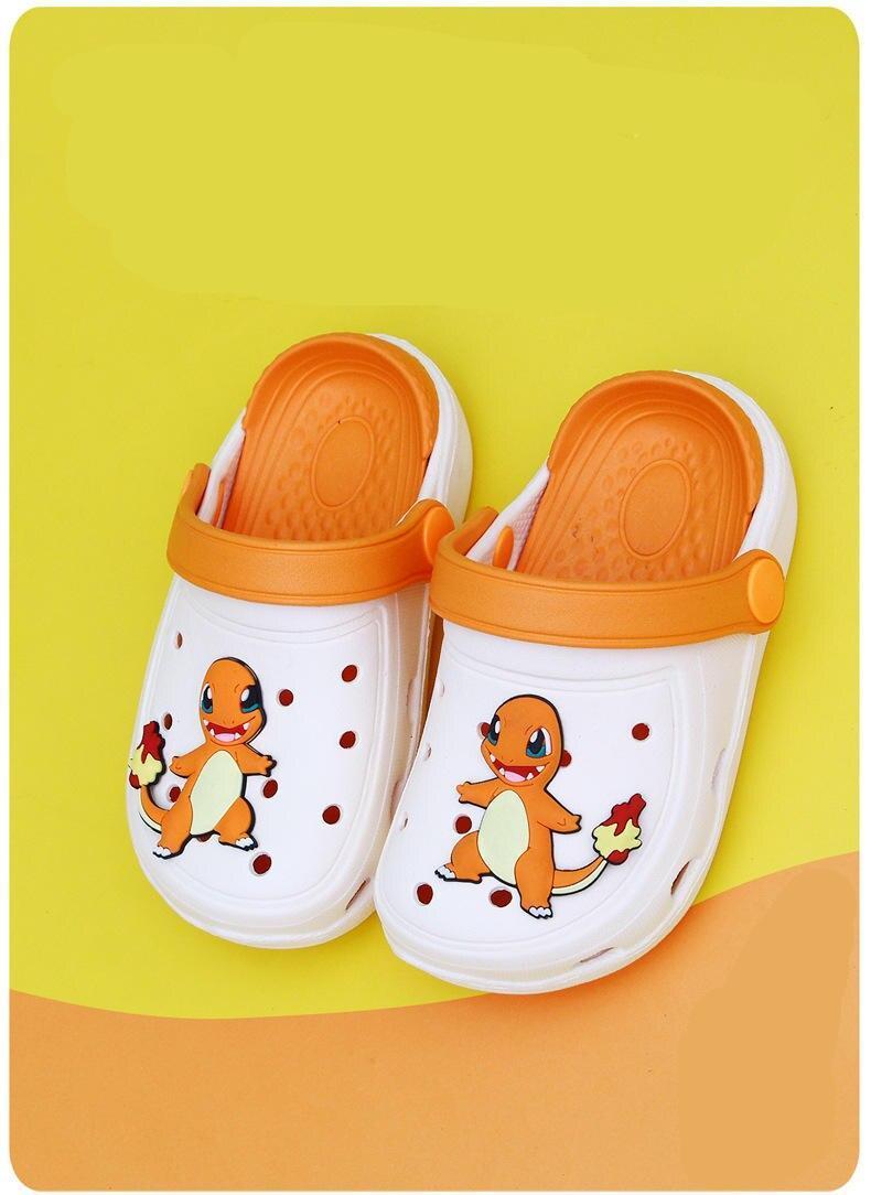 Anime Charmander Kawaii Beach Slippers - KawaiiMerch.com