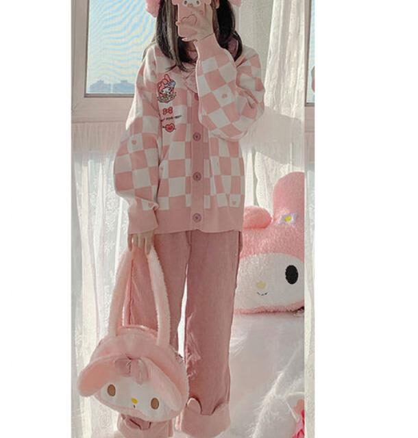 Cartoon My Melody Kawaii Sweaters - KawaiiMerch.com