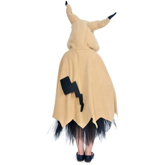 Mimikyu Pokemon Cartoon Anime Cosplay Costume Pajama Cloak - Kids Size ...