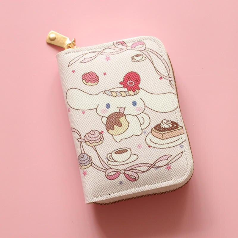 Cartoon Cinnamoroll Kawaii Zipper Wallet - KawaiiMerch.com