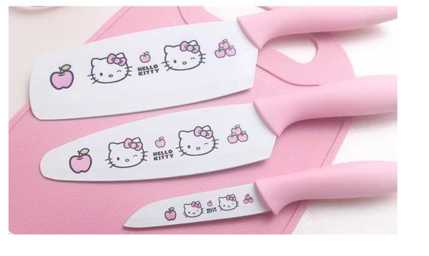 Cartoon Hello Kitty Kawaii Knife - KawaiiMerch.com