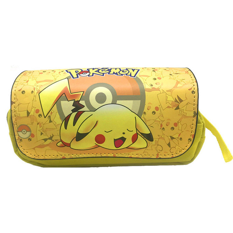 Cartoon Pokemon Pikachu Kawaii Pencil Case - KawaiiMerch.com