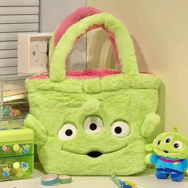 Cartoon Toy Story Alien Kawaii Handbag - KawaiiMerch.com
