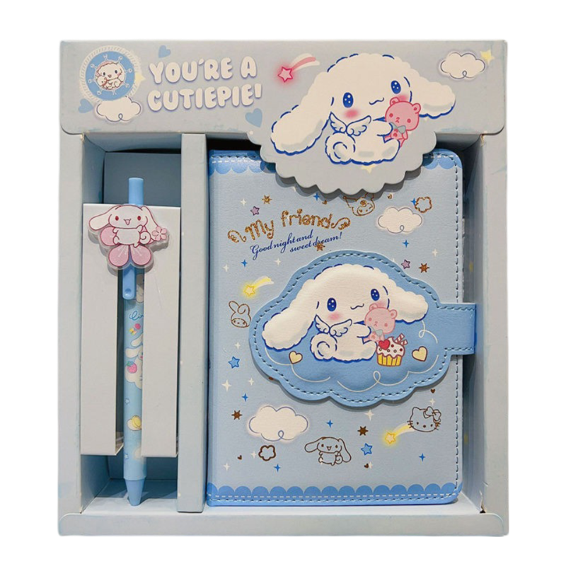 Kawaii Cartoon Sanrio Cinnamoroll Notebook - KawaiiMerch.com