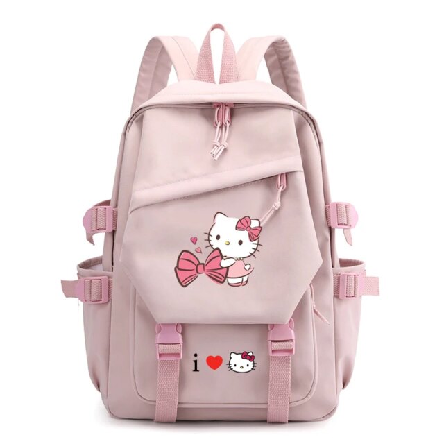 Kawaii Sanrio Hello Kitty Teenager Backpack - KawaiiMerch.com
