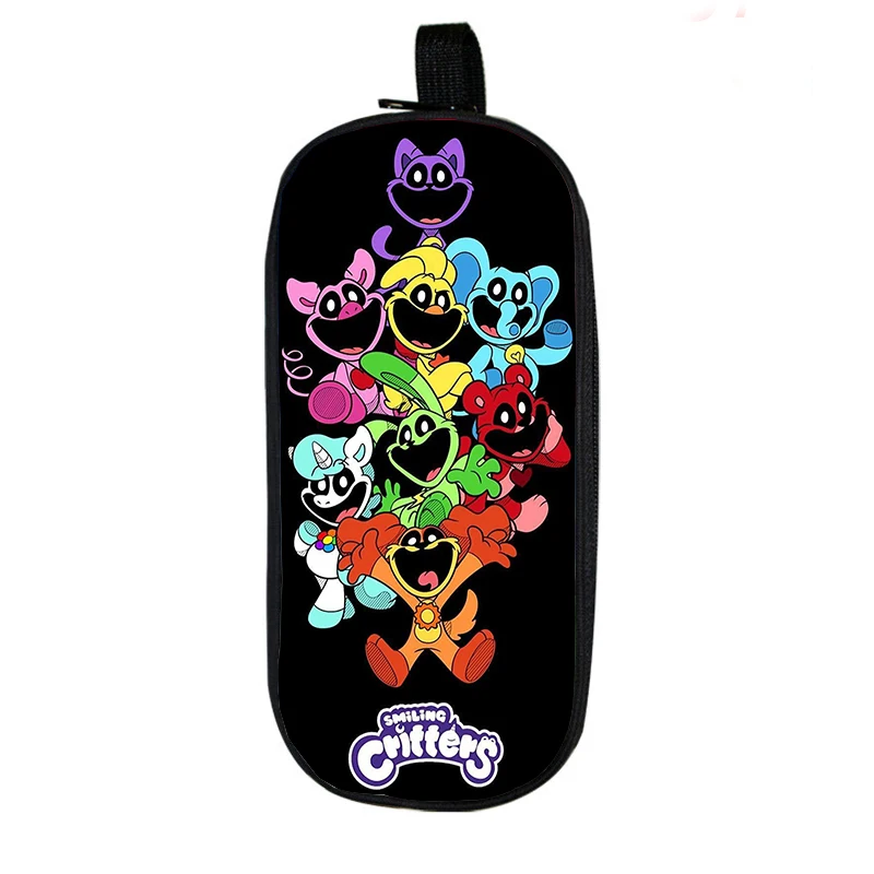 Kawaii Cartoon Smiling Critters Pencil Box - KawaiiMerch.com