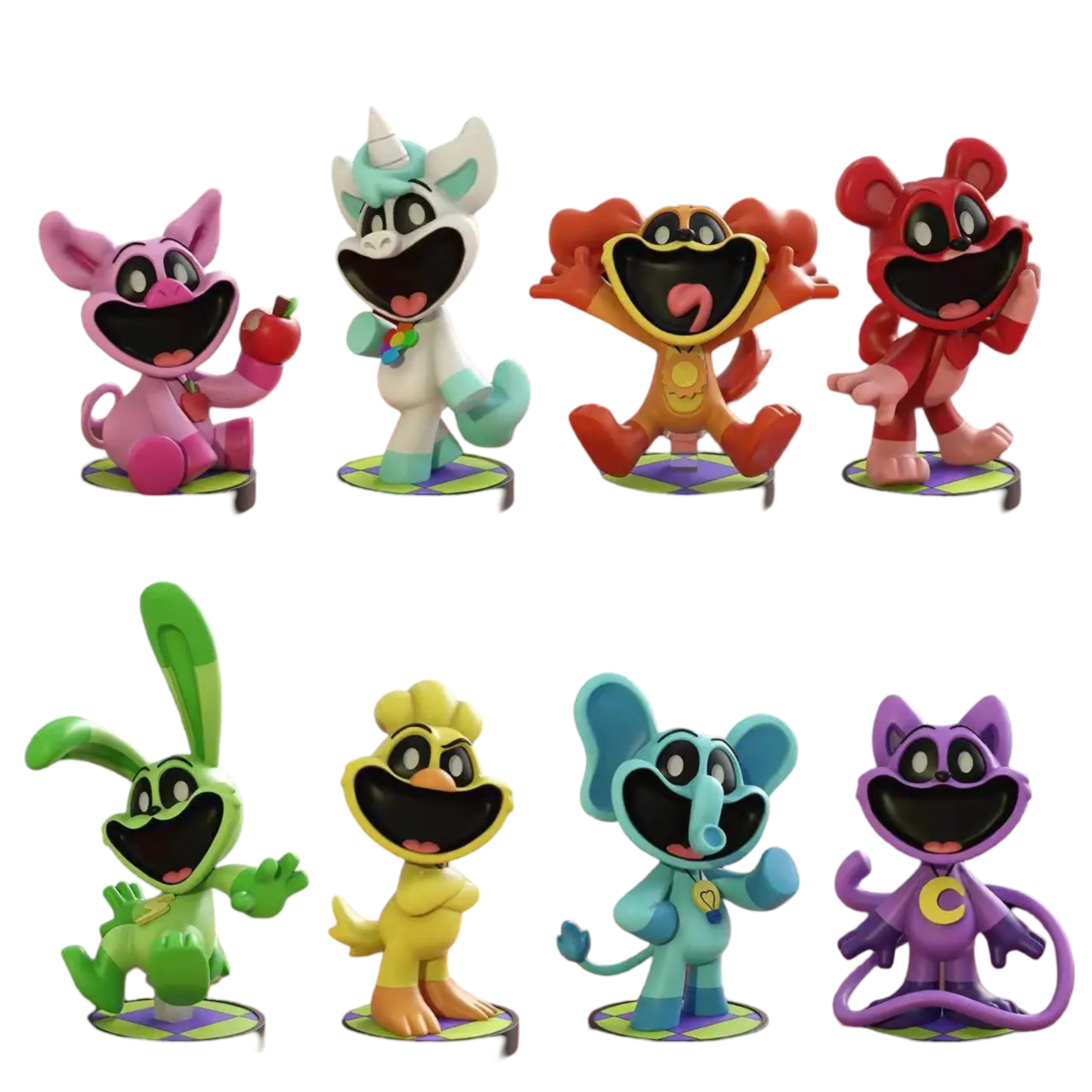 Smiling Critters Cartoon Statue Action Toy - KawaiiMerch.com