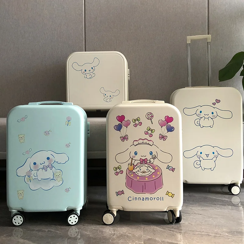 Anime Cinnamoroll Kawaii Travel Luggage - KawaiiMerch.com
