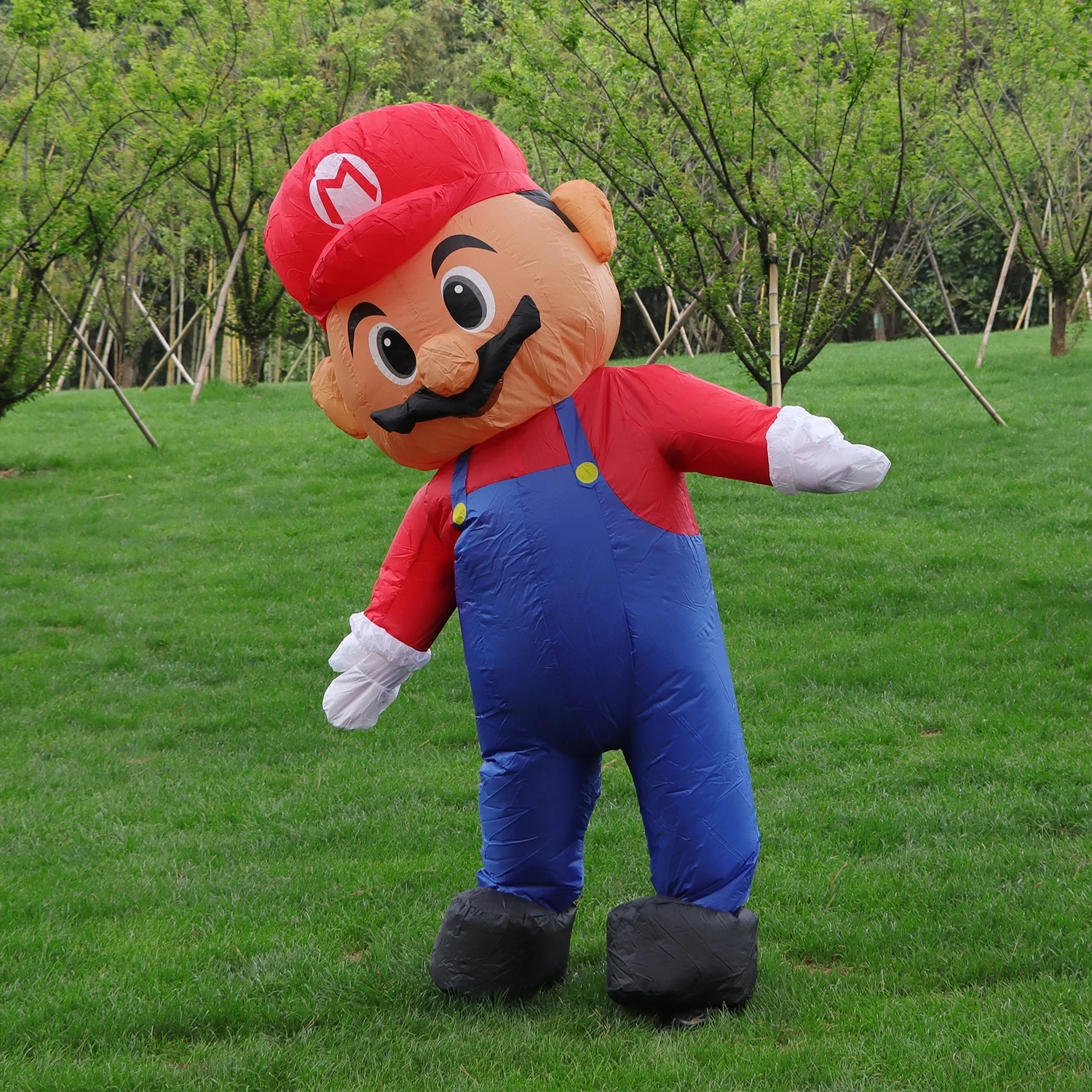 Kawaii Cartoon Super Mario Bros Inflatable Cosplay Costume ...