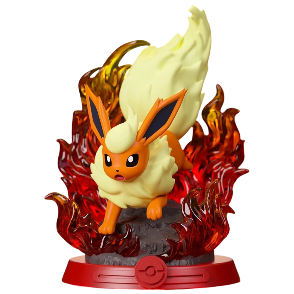 Kawaii Cartoon Pokemon Flareon Figure Ornament - KawaiiMerch.com