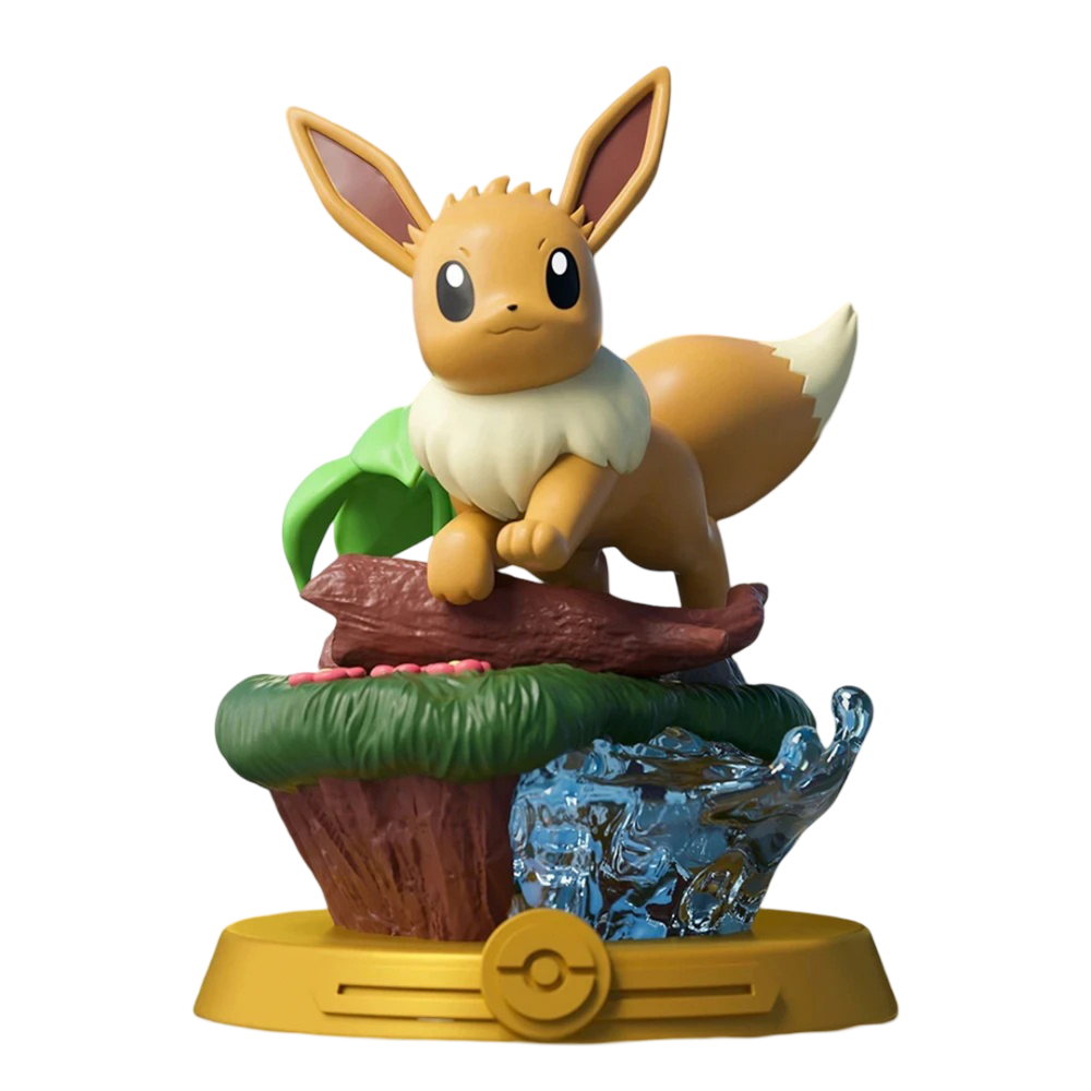 Cartoon Kawaii Pokemon Eevee Figure Ornament - KawaiiMerch.com