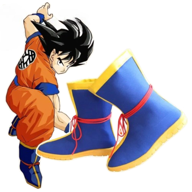 Kawaii Anime Dragon Ball Son Goku Boots - KawaiiMerch.com