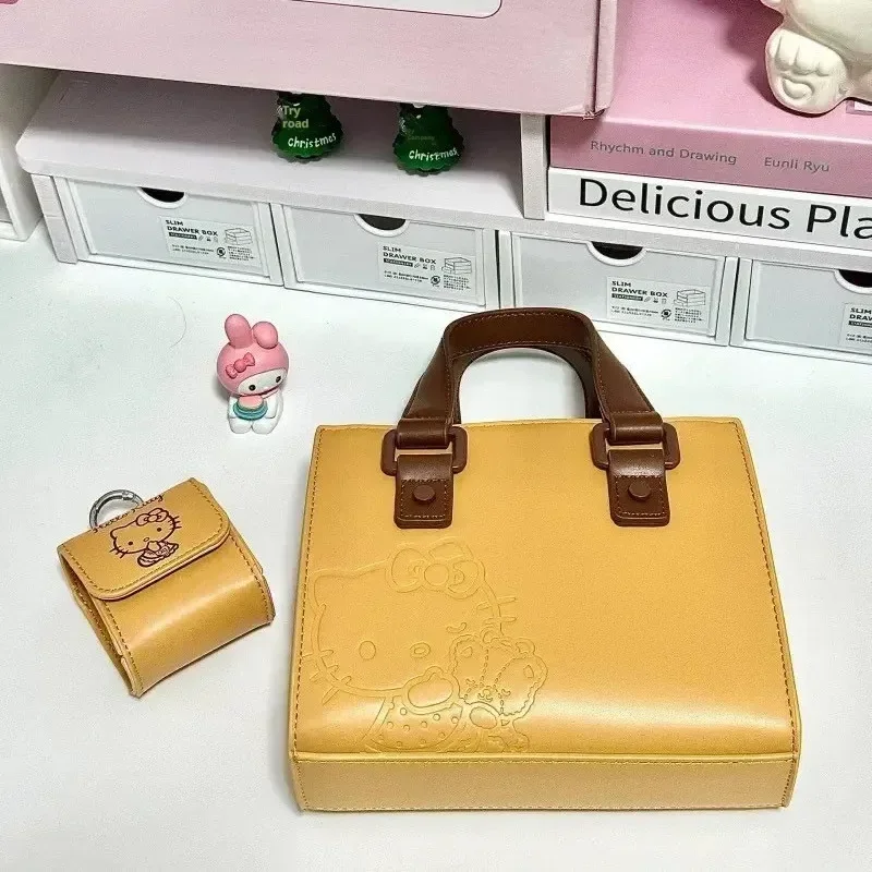 Kawaii Sanrio Hello Kitty Mustard Handbag - KawaiiMerch.com