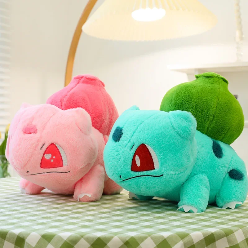 Kawaii Cartoon Pokemon Bulbasaur Soft Plush Toy - KawaiiMerch.com