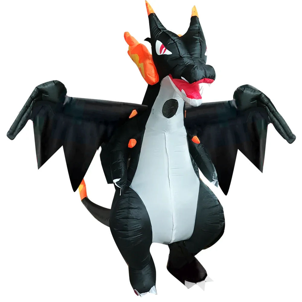 Kawaii Halloween Fire Breathing Dragon Inflatable Costume - KawaiiMerch.com