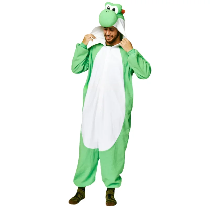 Kawaii Cartoon Mario Bros Yoshi Halloween Cosplay Costume - KawaiiMerch.com