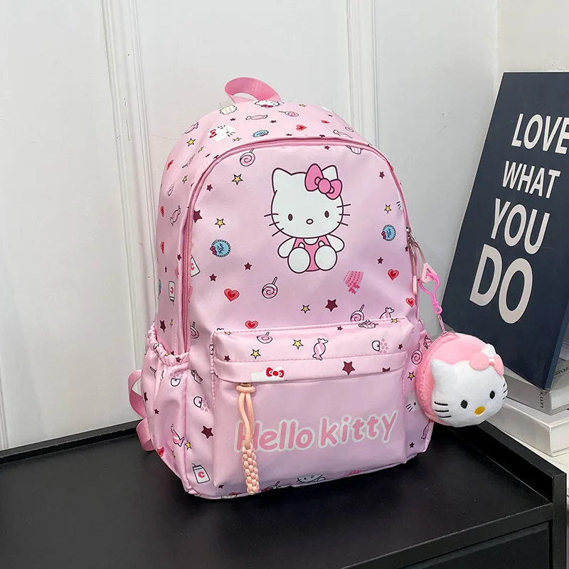 Kawaii Cartoon Sanrio Hello Kitty Student School Bag - KawaiiMerch.com