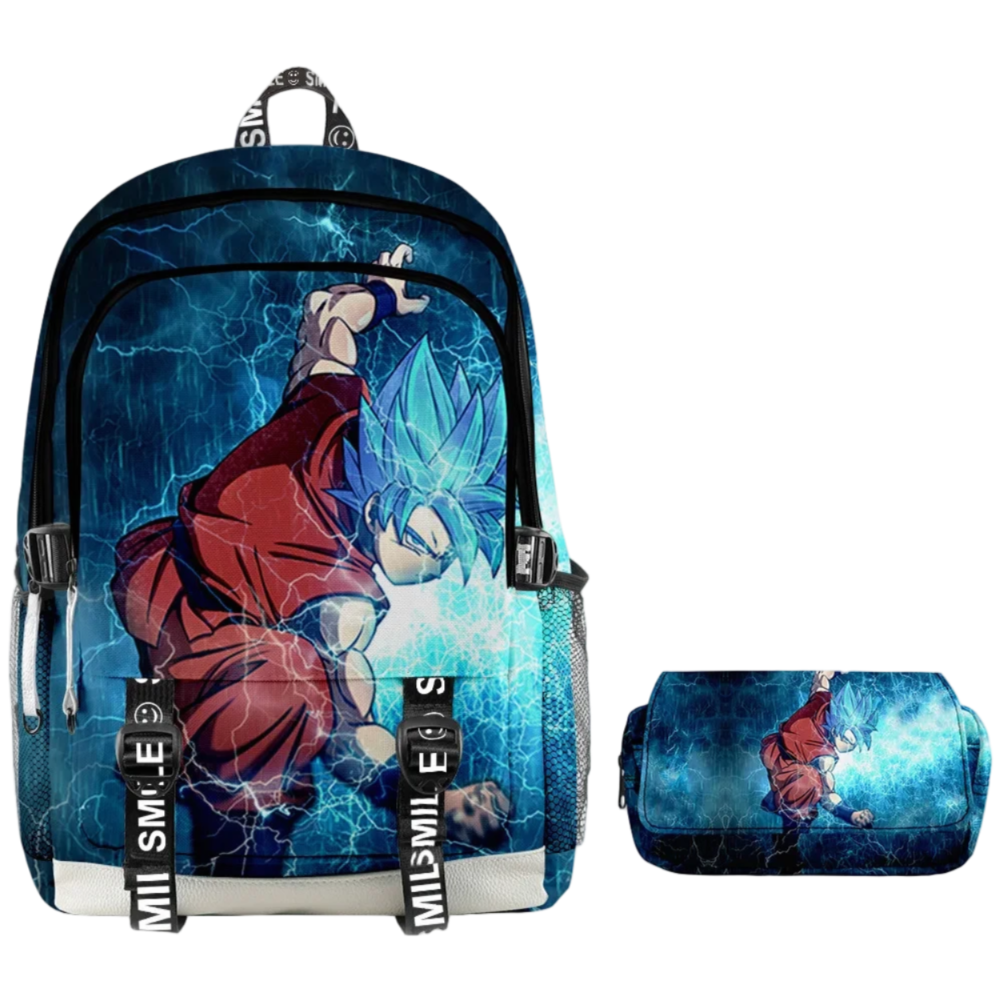 2Pcs/Set Anime Kawaii Dragon Ball Super Backpack And Pencil Case ...