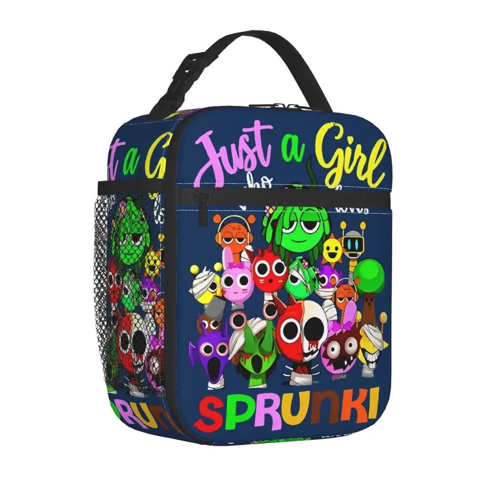 Cartoon Sprunki Character Kawaii Lunch Bag - KawaiiMerch.com