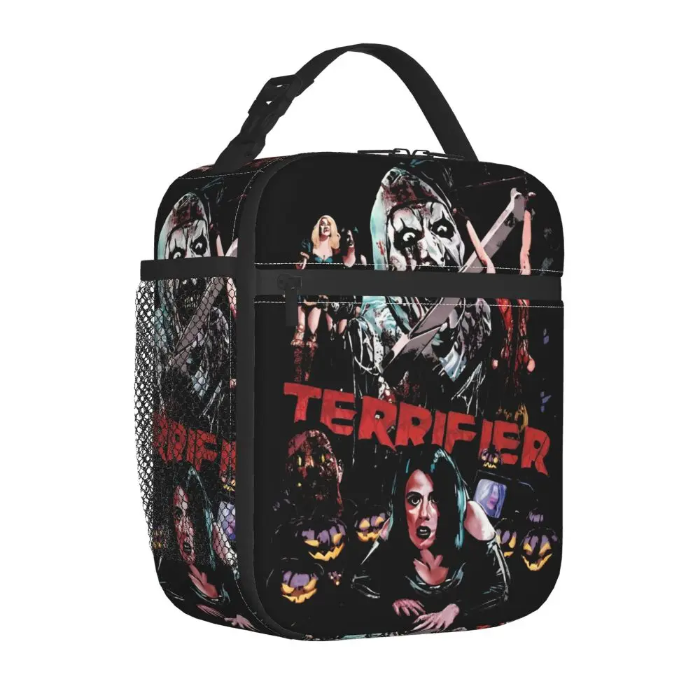 Horror Terrifier Character Printed Lunch Bag - KawaiiMerch.com